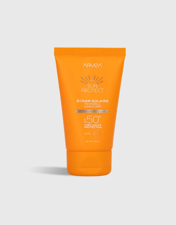 Arvea Nature Invisible Sunscreen SPF 50+ Sun Protect 50 ML - Kuwait ...